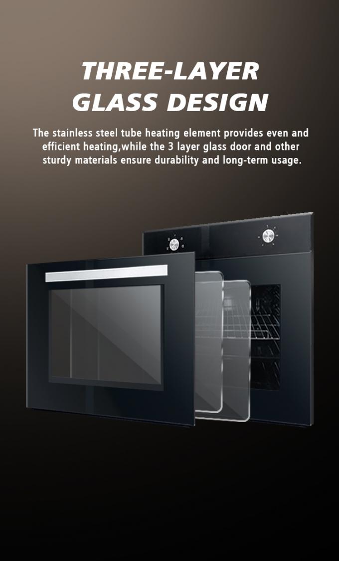 High Quality Kitchen Appliances Embedded Power 70 Liters Electric Oven ...